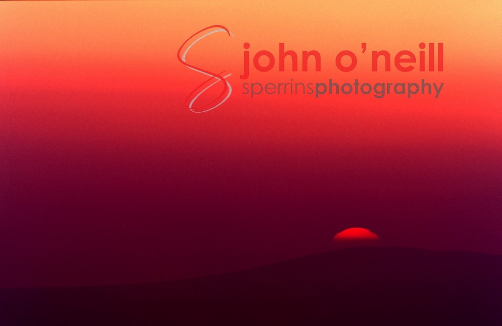 Sunset on the Sperrins - Sperrins Photography